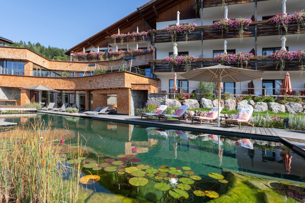 Saunieren im Allgäu - Biohotel Eggensberger