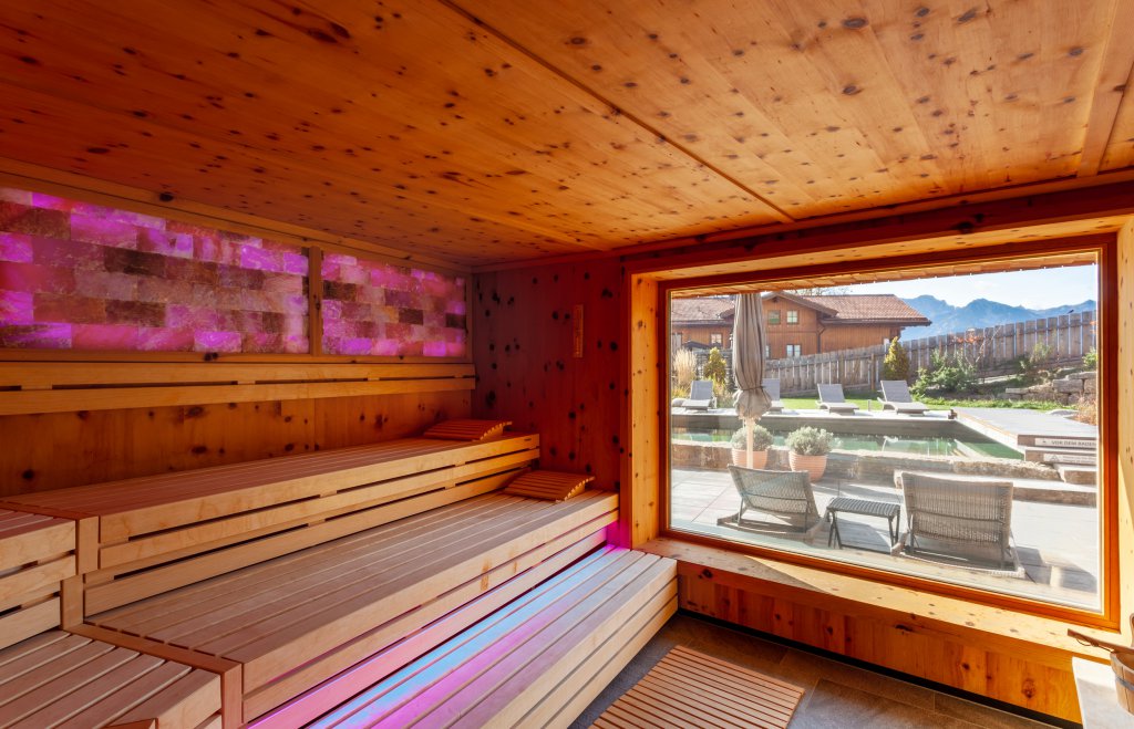 Saunieren im Allgäu - Biohotel Eggensberger